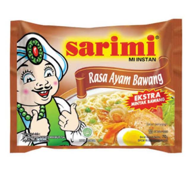 Sarimi Chicken Onion Flavor Instant Noodles | Shopee Philippines
