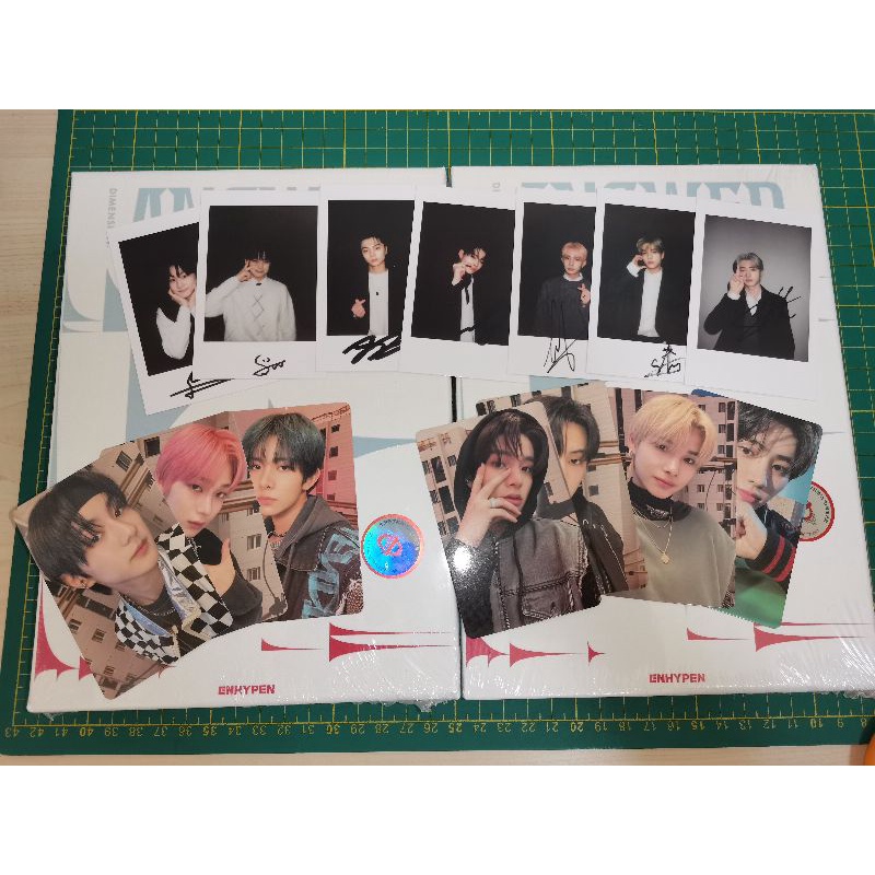 ONHAND OFFICIAL ENHYPEN DIMENSION ANSWER WITH YIZHIYU PHOTOCARDS ...