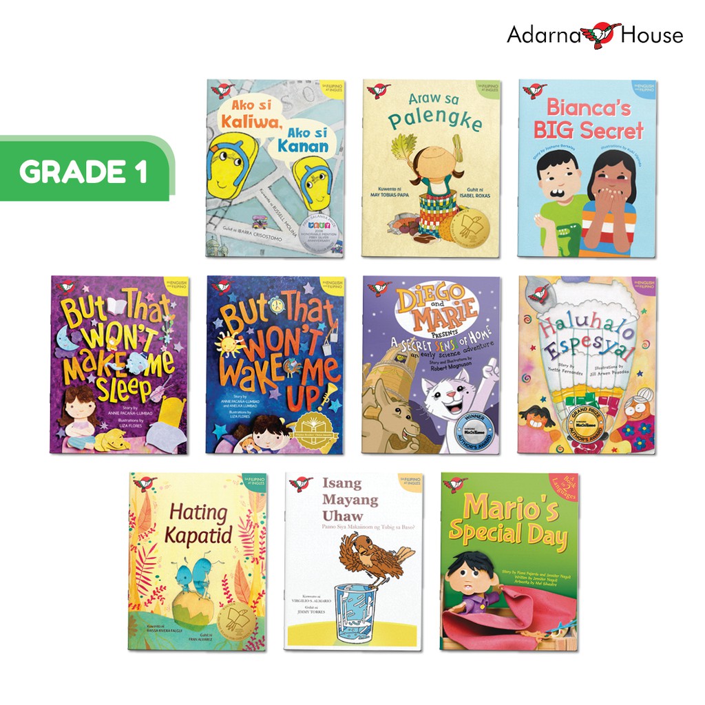 Grade 1 Picture Book Bundle (10 titles) | Shopee Philippines