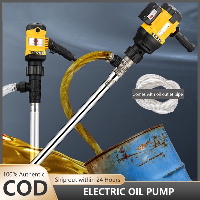 Electric Oil Pump 850W/1000W Oil drum pumping device Diesel, Engine oil ...