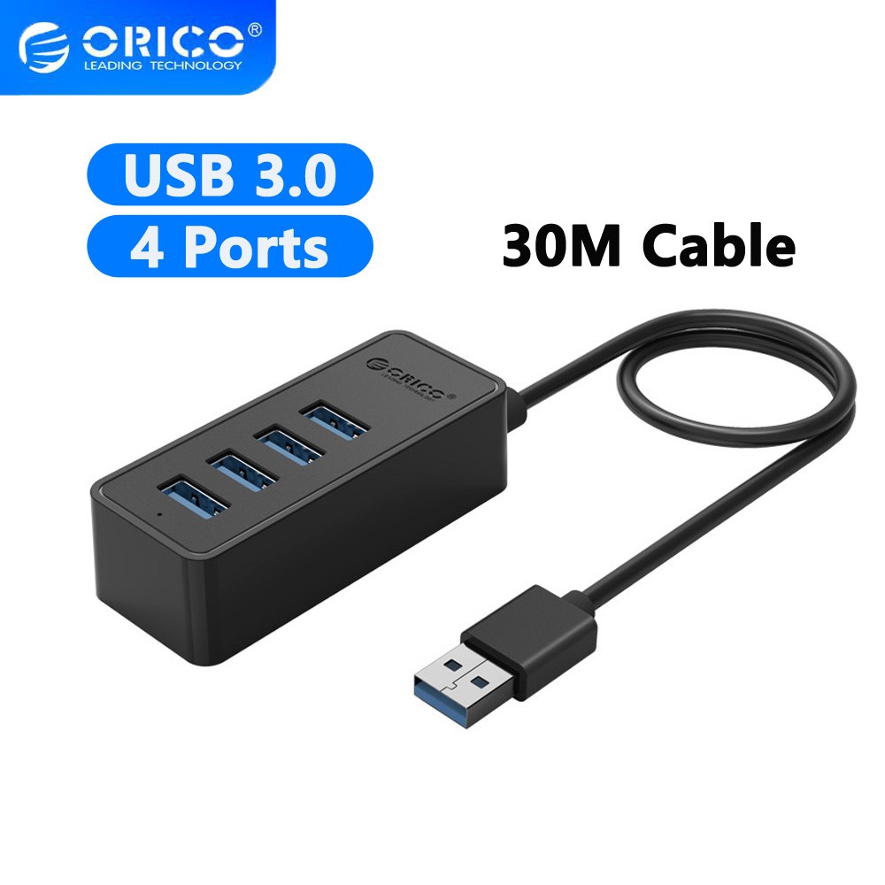 Orico USB Hub USB 3.0 W5P-U3 4 Ports USB 3.0 Desktop Hub Supports OTG ...