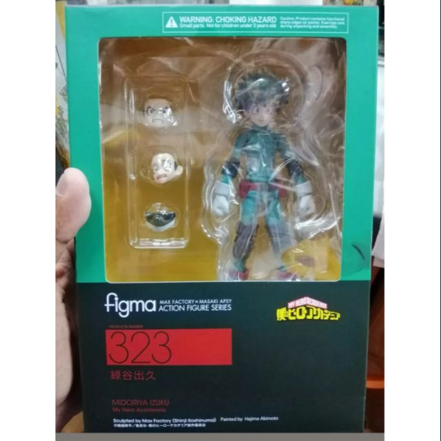 Figma 323 my hero academia deku Midoriya Izuku (Original) | Shopee ...