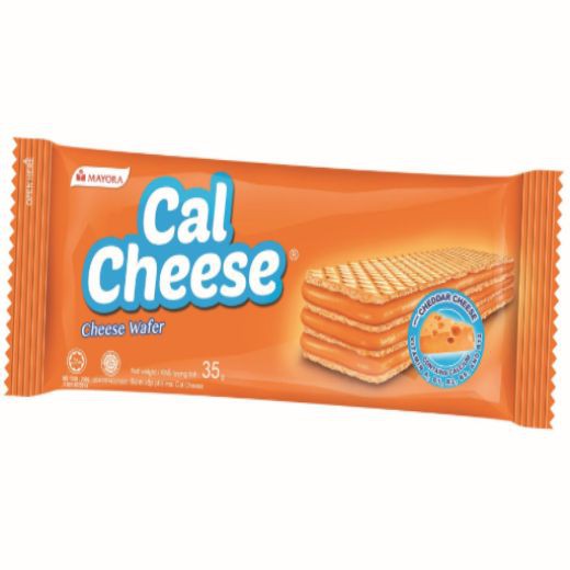 Cal Cheese (Real Cheddar Cheese) 35g | Shopee Philippines