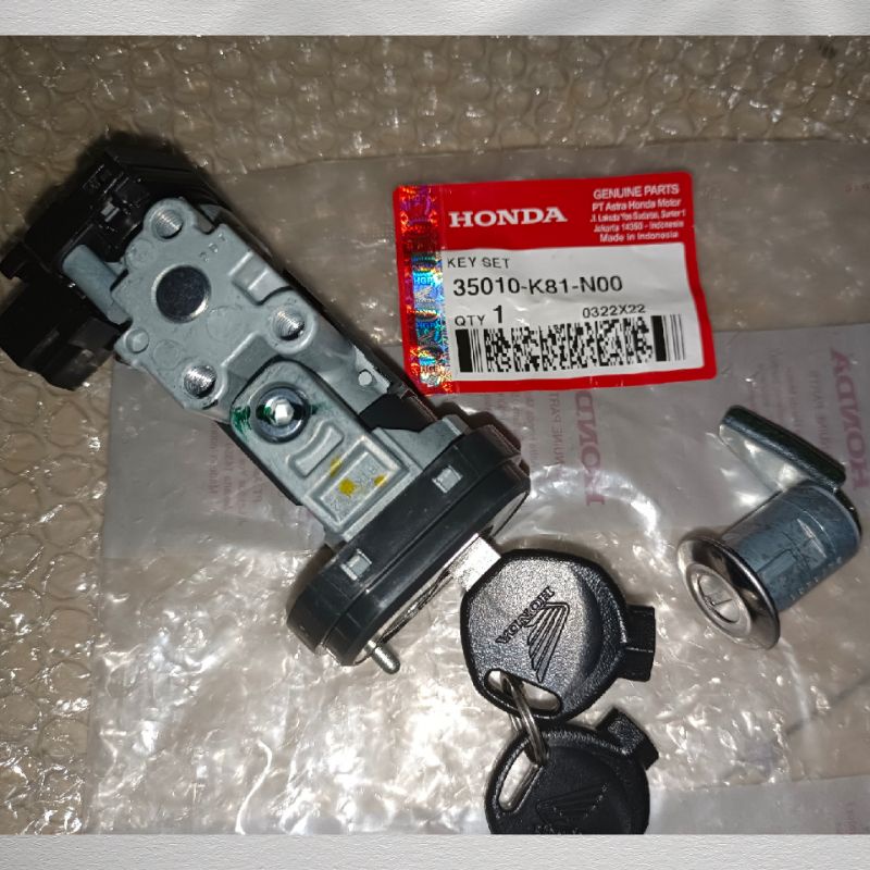 Genuine Main Switch Beat fi v2 /Ignition Switch( 35010-k81-n00 ) Honda Genuine Parts | Shopee ...