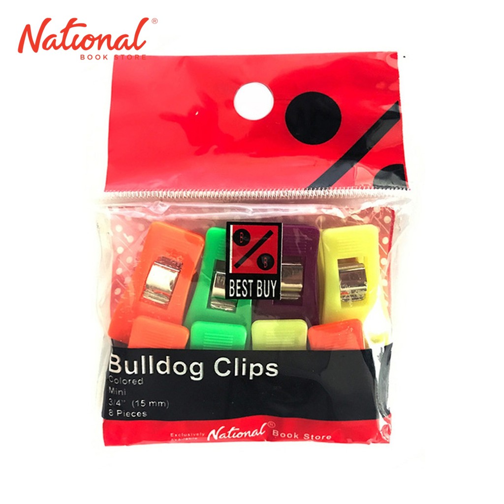 Best Buy Clip Bulldog 0.75In 8S 19Mm Plastic Colored | Shopee Philippines