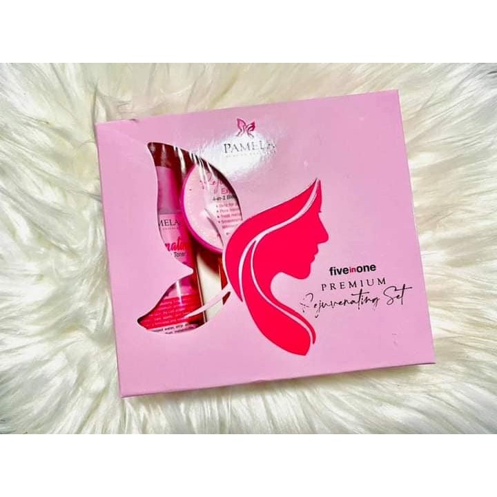 Pamela Rejuvenating Set New Packaging with Collagen Whitening and Anti ...
