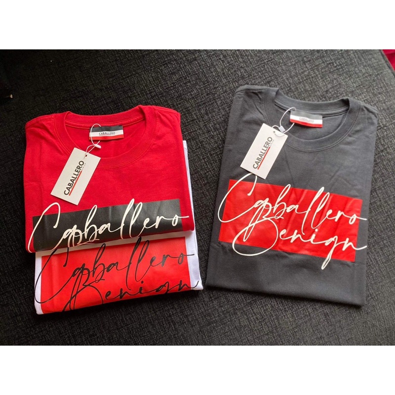 Caballero Signature T-shirt | Shopee Philippines