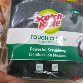 Scotch brite 3M scrub with Yellow sponge mini 2in1 | Shopee Philippines