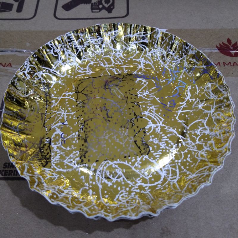 Small Paper Plates / Cake Plates (10pcs) | Shopee Philippines