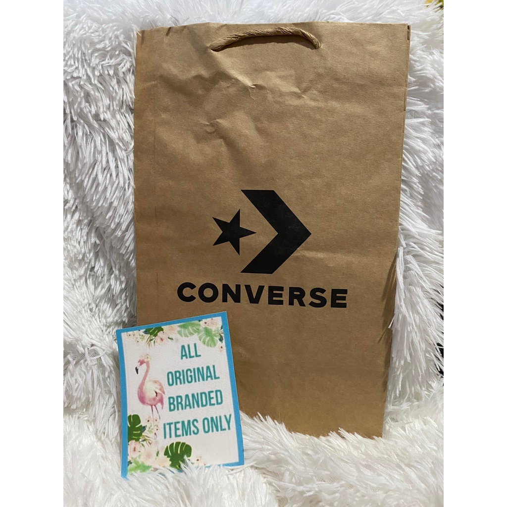 2024_love11shop CONVERSE BROWN Paper Bag | Shopee Philippines