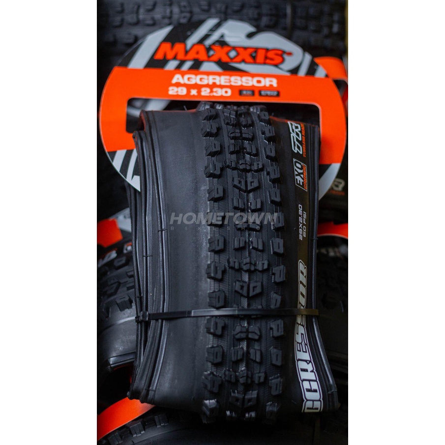 Maxxis Aggressor EXO Tubeless Ready Trail/Enduro/Downhill Folding Tire ...