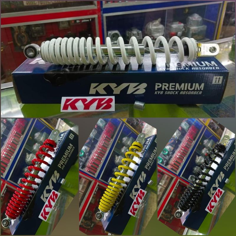 KYB Rear shock for sporty/soulty/mxi/amore/fino/msi/mio i125(318mm ...