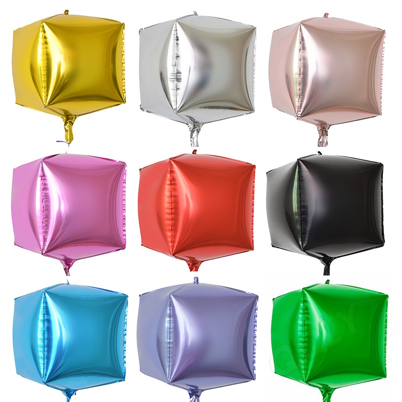24inch cube balloon decoration supplies birthday party arrangement ...