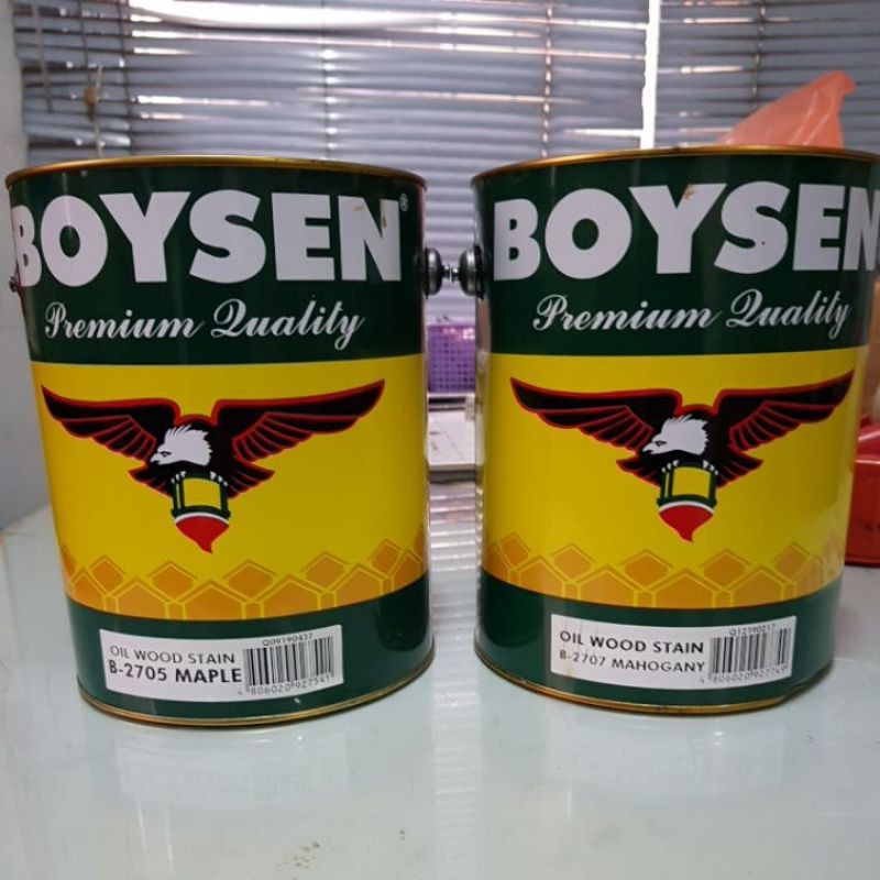 BOYSEN WOOD STAIN GALLON | Shopee Philippines
