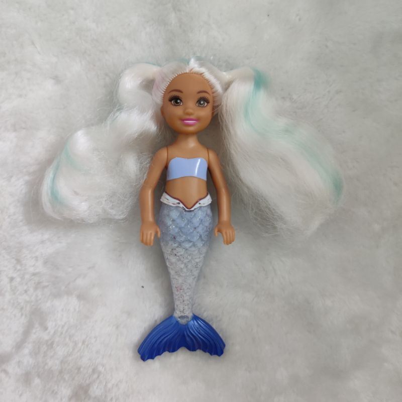 Mattel Barbie Kelly Doll Blue Mermaid with White Hair | Shopee Philippines