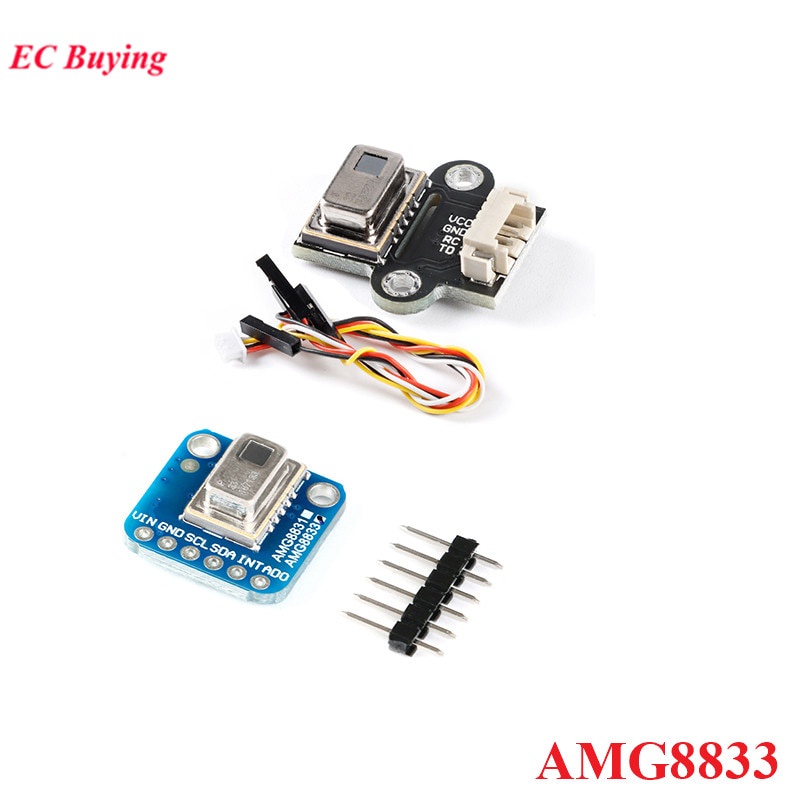 AMG8833 IR 8*8 Thermal Imager Dot Matrix Temperature Sensor Module 8x8 Infrared Camera Imaging ...