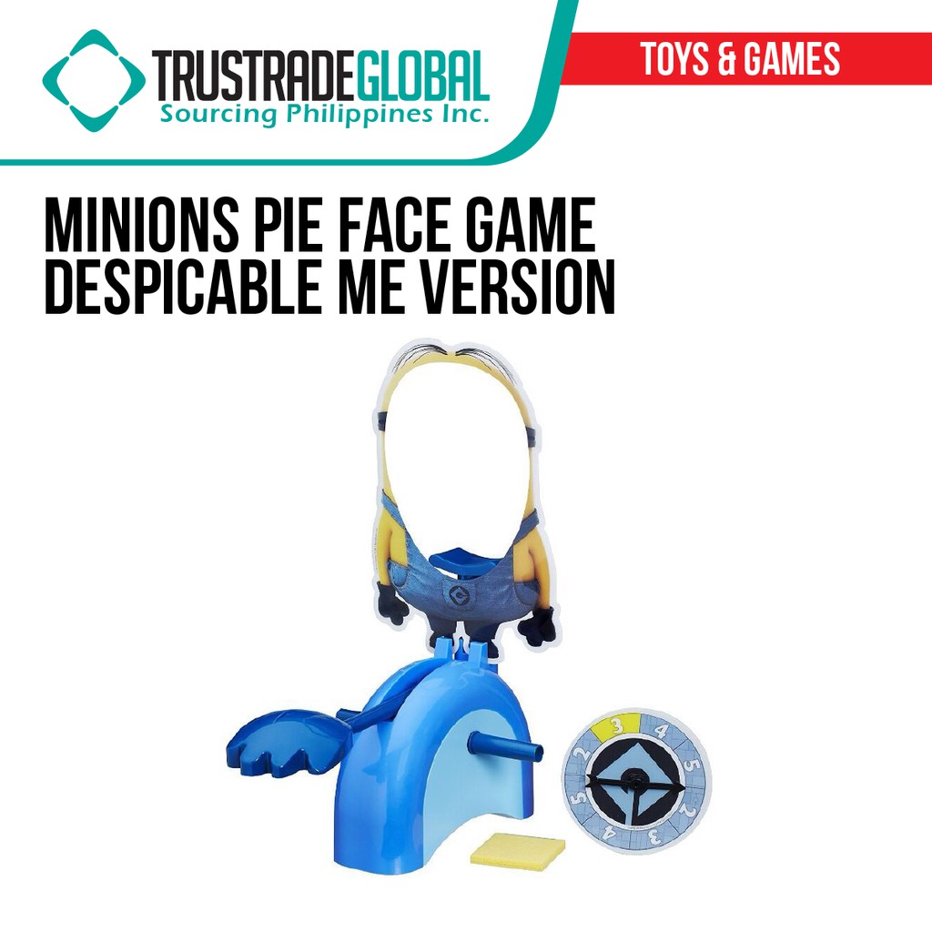 Minions Pie Face Game Despicable Me Version Entertainment Indoor ...