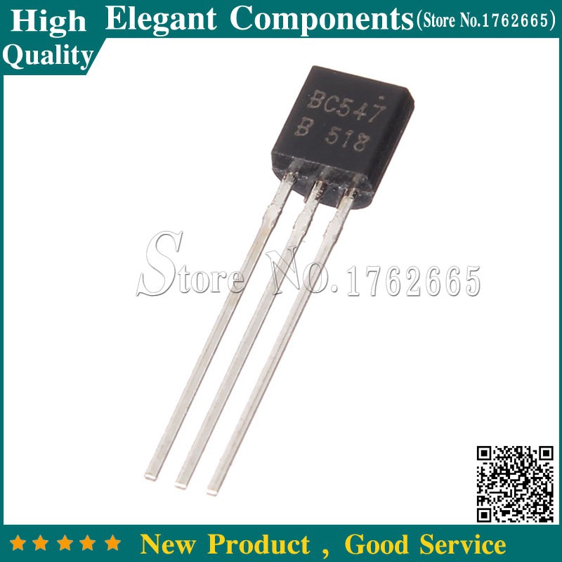 50PCS BC547 TO92 BC547B 547B TO-92 NPN Triode Transistor Free Shipping ...