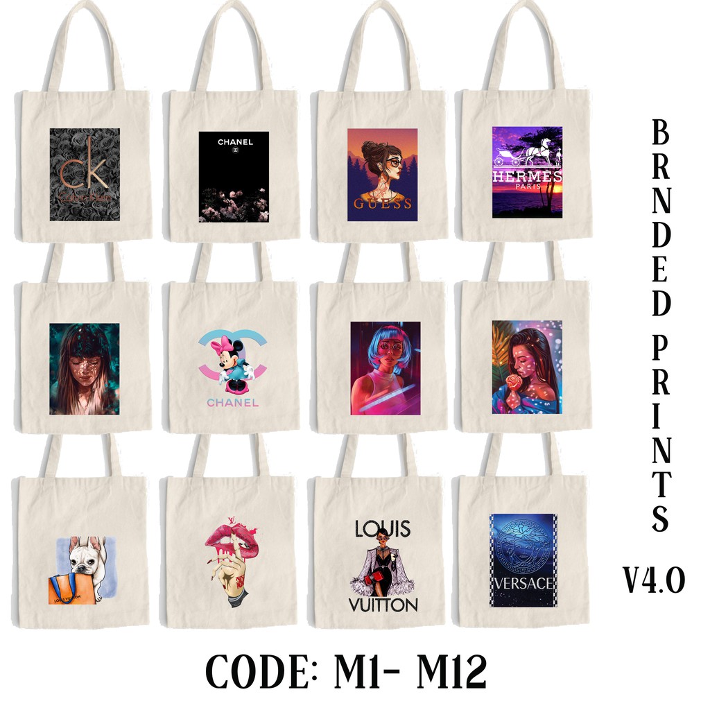AFFORDABLE KATSA CANVAS FASHION TREND TOTE BAG BRANDED PRINTS V4.0 ...