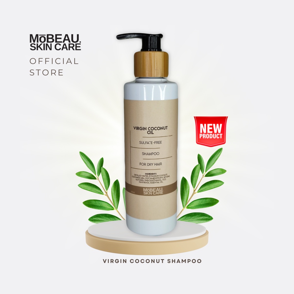 Mobeau VCO Shampoo for Dry Hair 250ml | Shopee Philippines