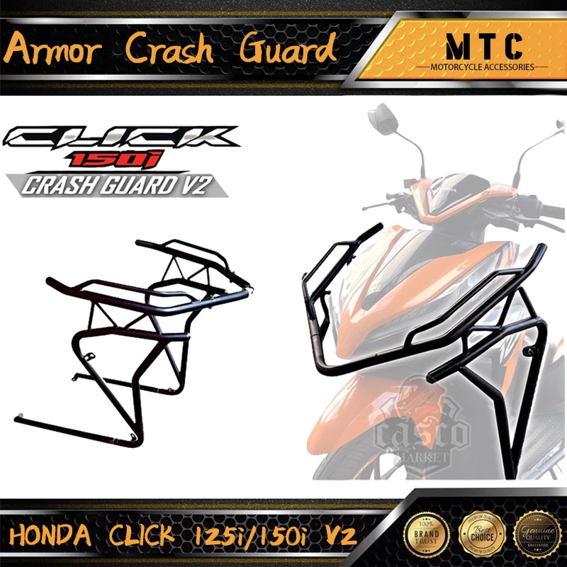 Full Armor Crash Guard Honda CLICK125i V2 V3 / CLICK150i V2 V3 Game ...