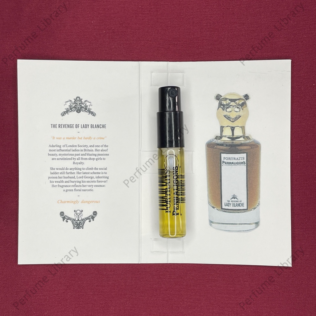 Perfume Tester Penhaligon's The Revenge Of Lady Blanche, 2016 | Shopee ...
