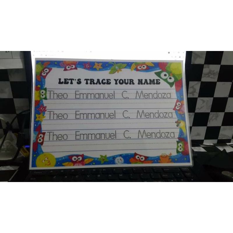 Trace and Erase Worksheet | Shopee Philippines