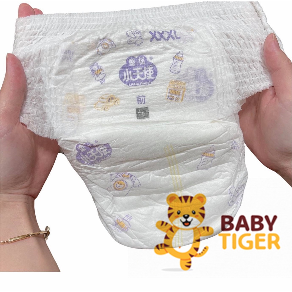 Baby Tiger 50Pcs Baby Disposable Diapers Baby Diaper Tape Diaper For ...