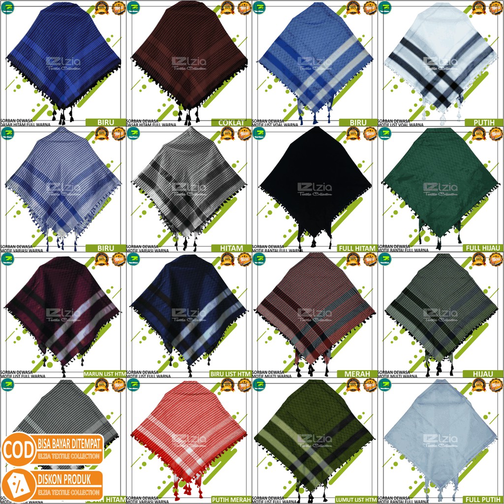 Men's TURBANS ADULT TURBANS WHOLESALE TURBANS MOTIF TURBANS | Shopee ...