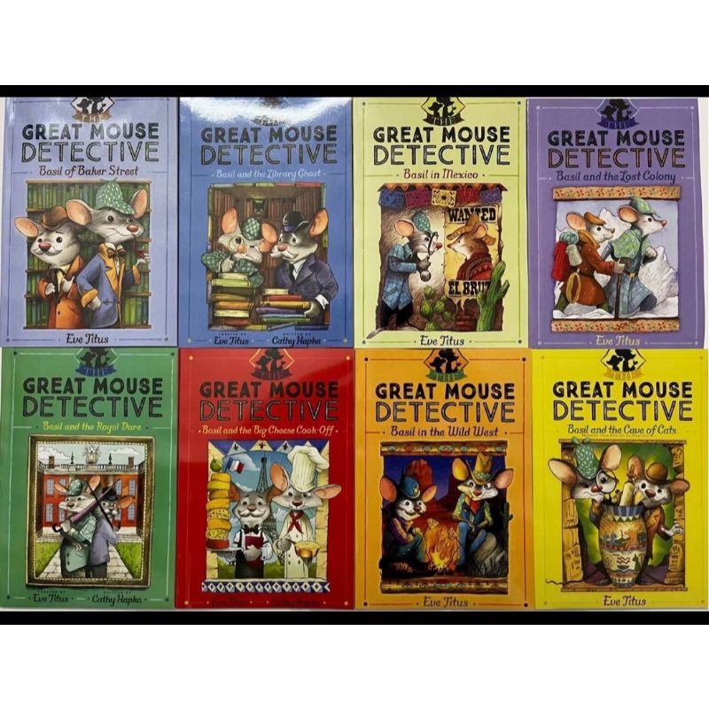 The Great Mouse Detective 8 Books Set The Detectives English ...