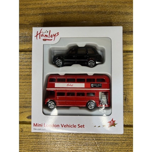 Hamley’s London Die Cast Vehicle Set - Taxi & Double-decker Bus ...