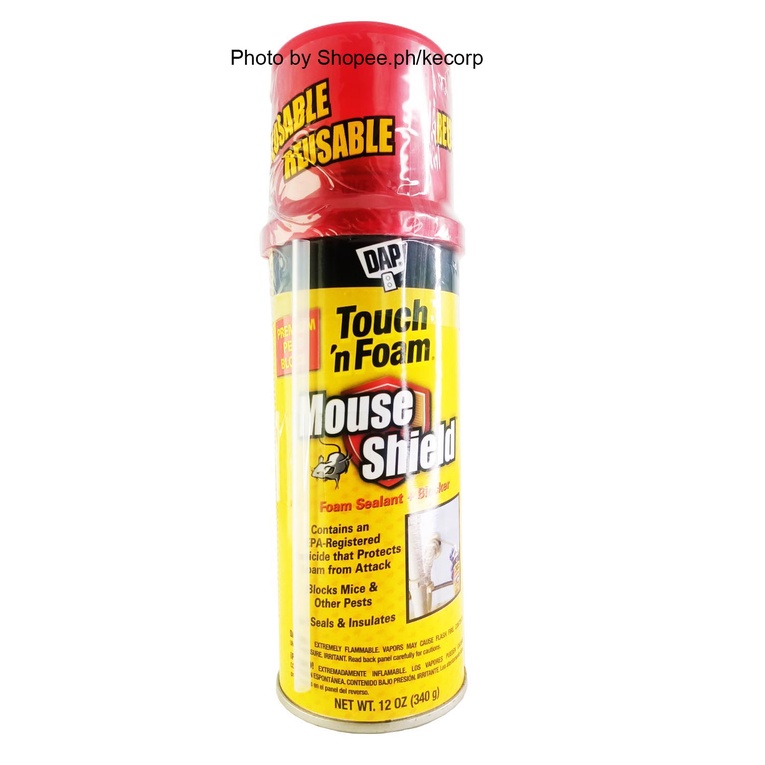 Touch'n Foam Mouse Shield Foam Sealant+Blocker 12 oz 340g KECORP_S1 ...