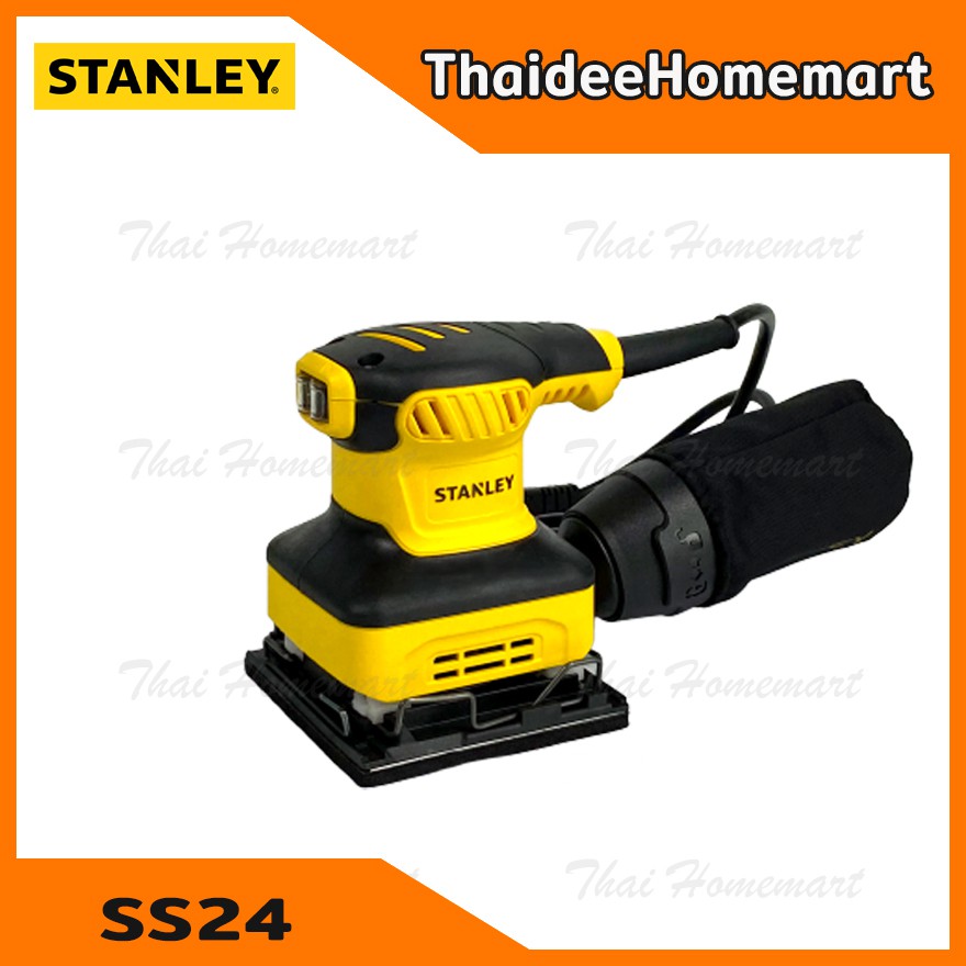 STANLEY Square Sanding Machine-Oscillating Model SS24 With Dust Bag ...