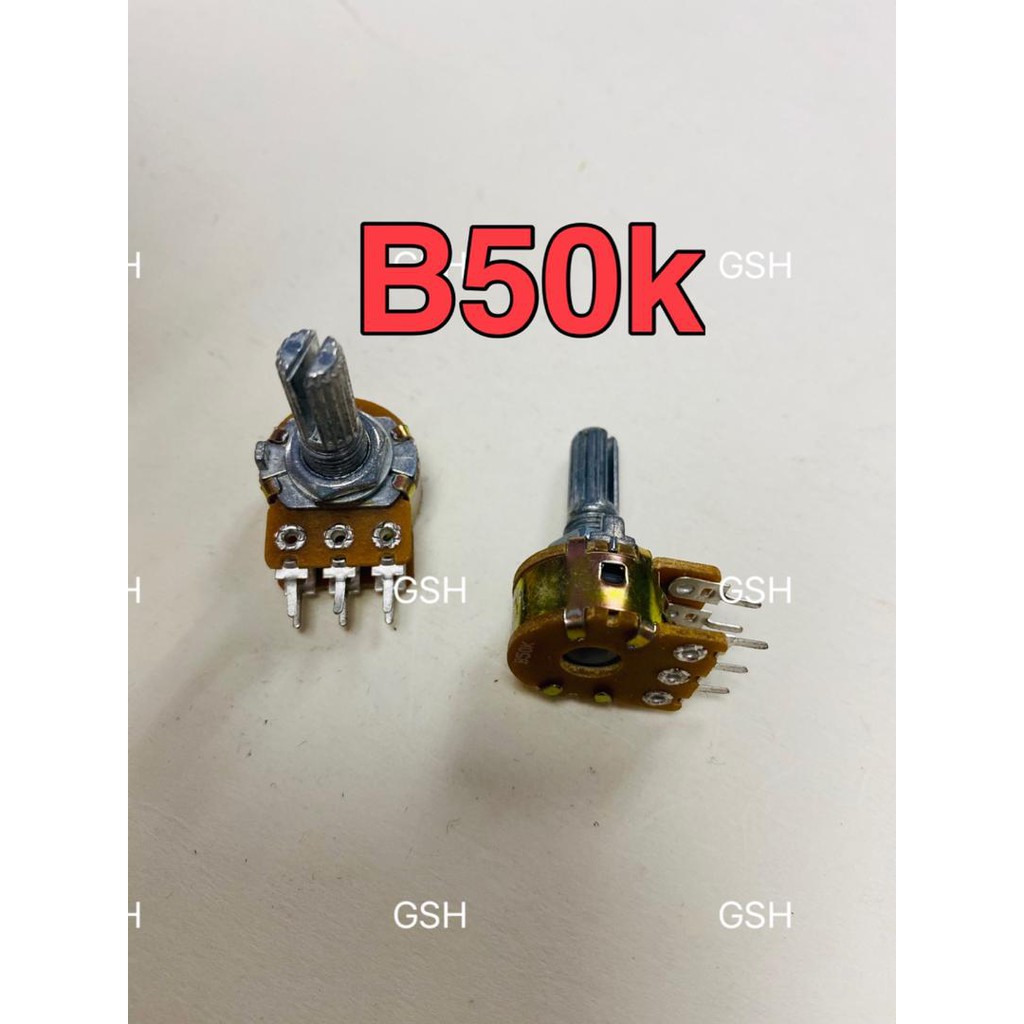 B50K 6PIN VR VOLUME CONTROL(2biji) | Shopee Philippines