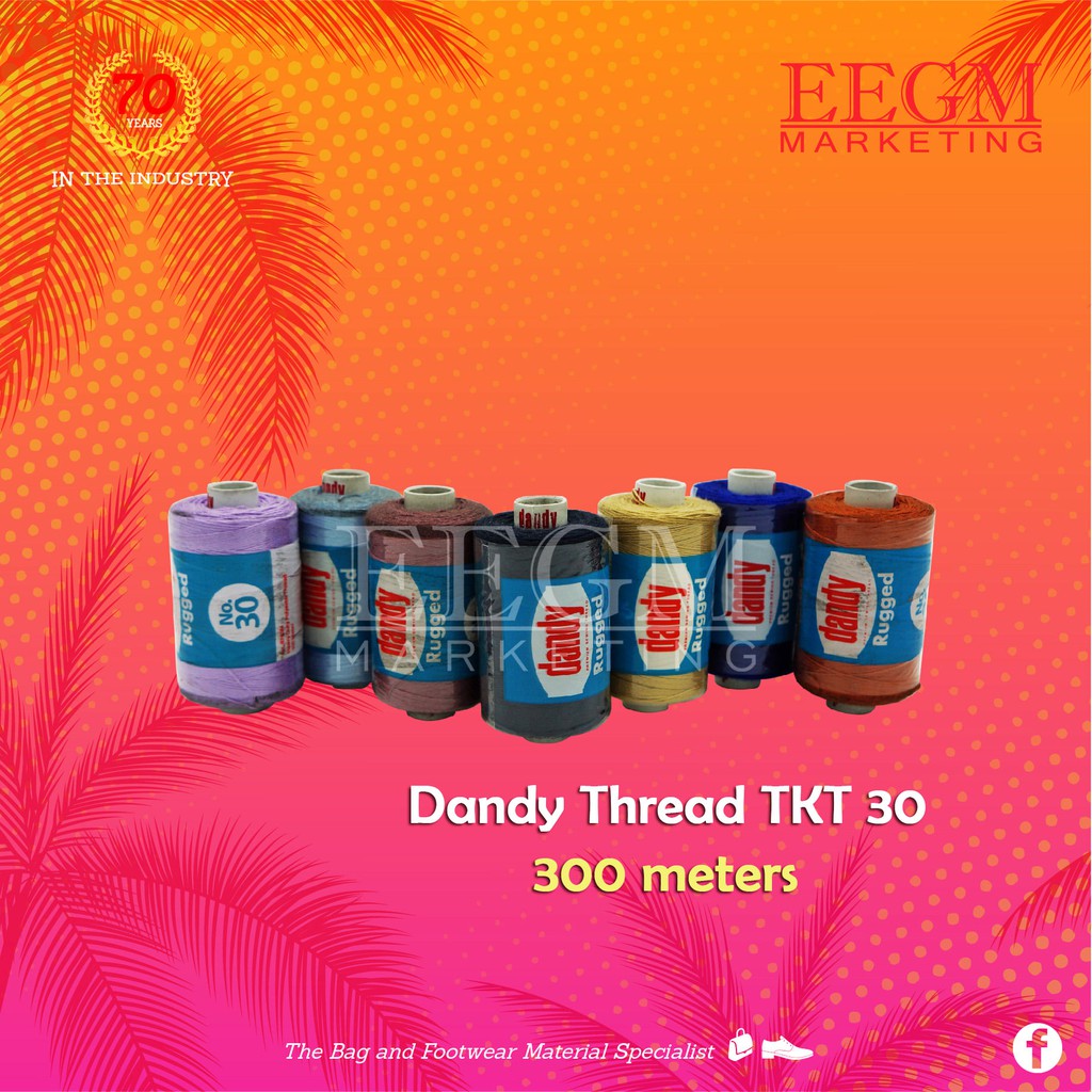 Dandy Thread TKT 30 300 meters | Shopee Philippines