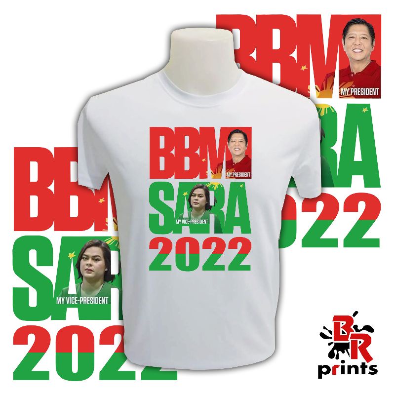 bbm - sara design shirt unisex | Shopee Philippines