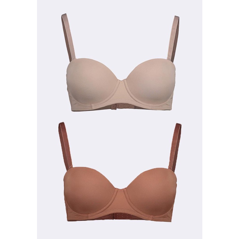 TUR0034 - BENCH/ Women's 2-in-1 Pack Strapless Push Up Bra | Shopee ...