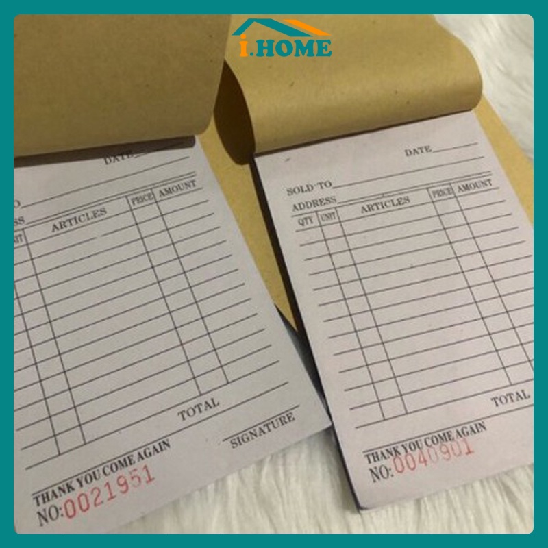 Receipt Resibo With Carbon Paper COD | Shopee Philippines