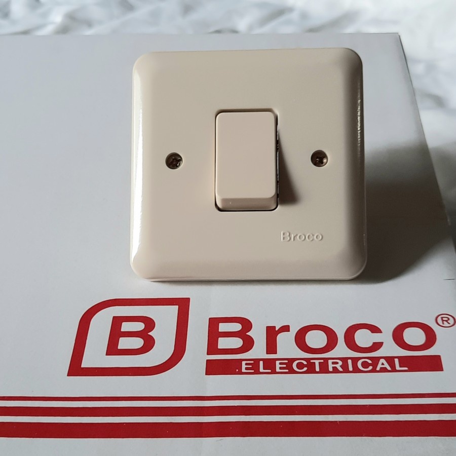 Broco INBOW IB CREAM COLOR ENGKEL SWITCH 6621U NEW GEE SINGLE SINGLE | Shopee Philippines