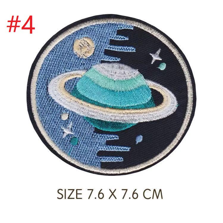computer embroidery badge patch DIY handmade embroidered cloth patch ...