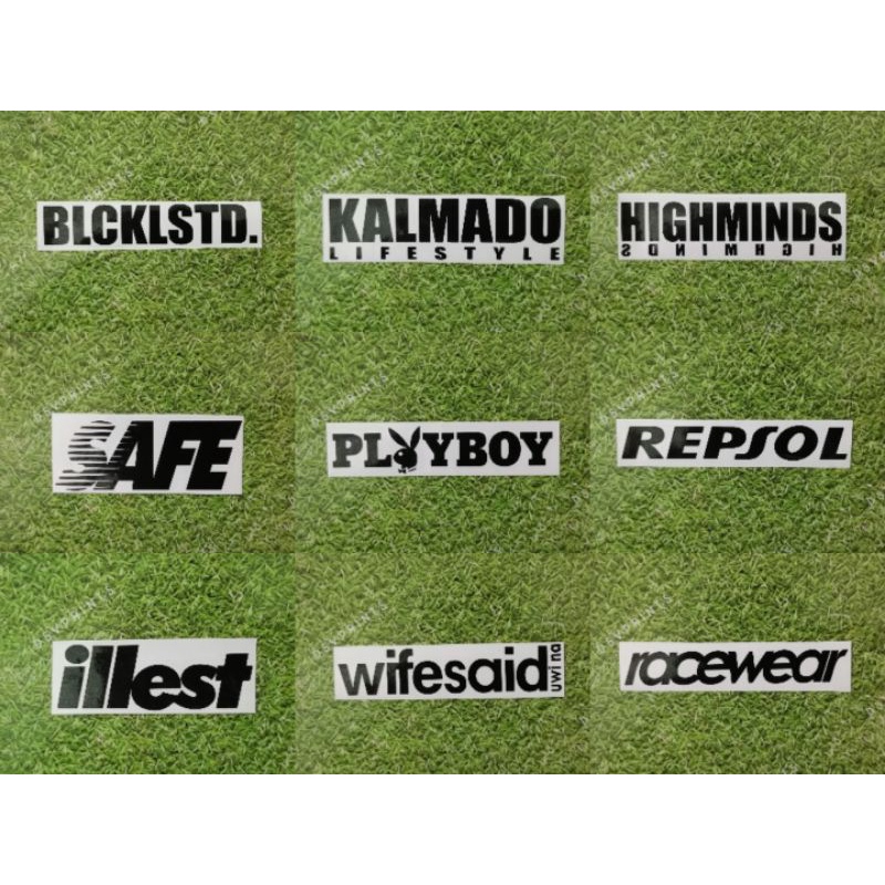 SAFE sticker cutout vinyl | Shopee Philippines