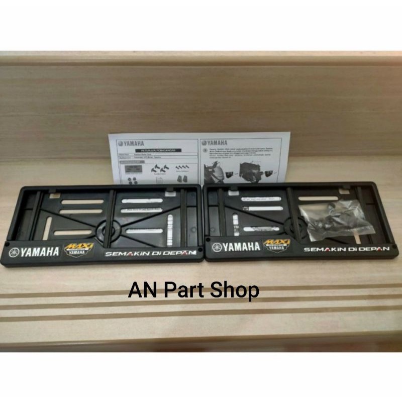 Cover Holder Number Plate Holder YAMAHA Maxi Original Nmax Xmax Aerox ...