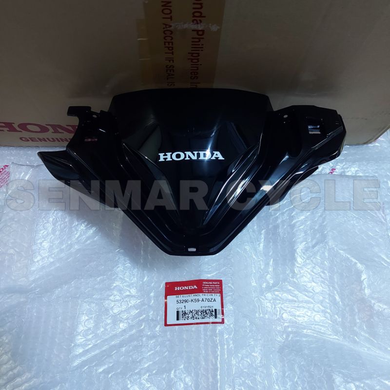FRONT HANDLE COVER UPPER CLICK V2 125 / 150 GAME CHANGER GENUINE ...