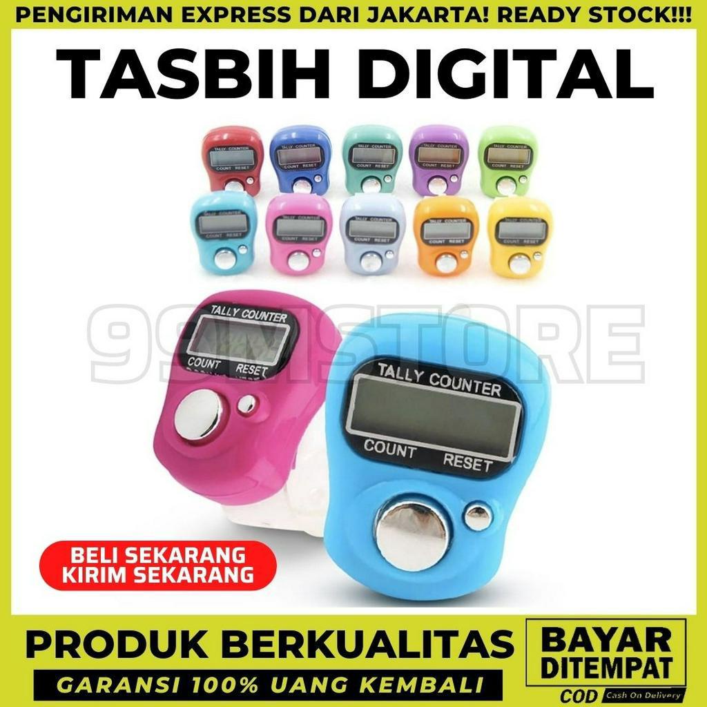 Mini counting tool digital Tasbih Hand counter tally Led Finger Tasbeh ...