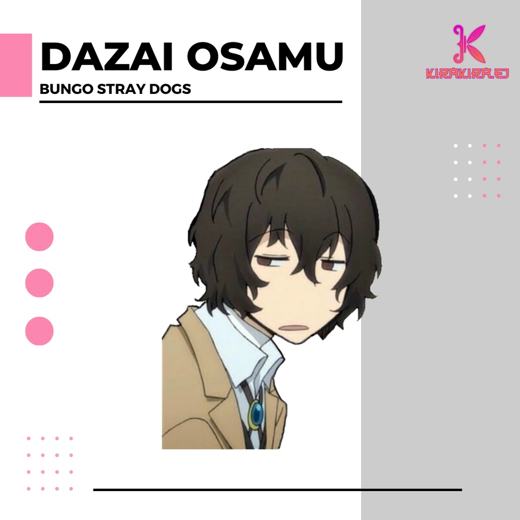 STICKER | Dazai Osamu Sticker | Bungou Stray Dogs | Vinyl Water Proof ...