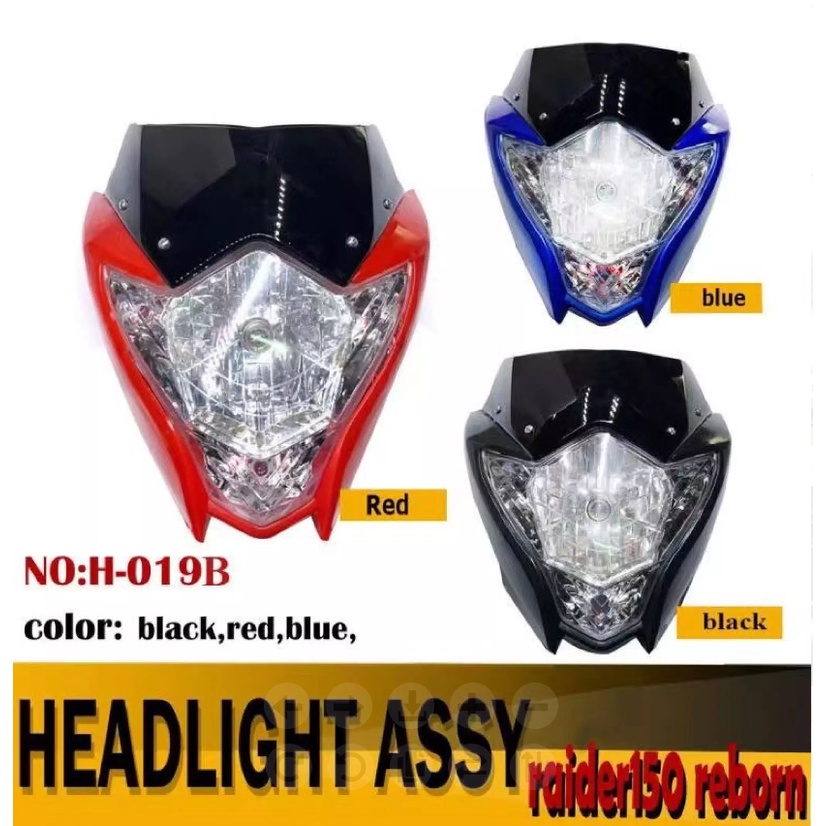 {DBPHP} RAIDER 150 NEW REBORN HEADLIGHT WITH COWLING MOTORCYCLE ...