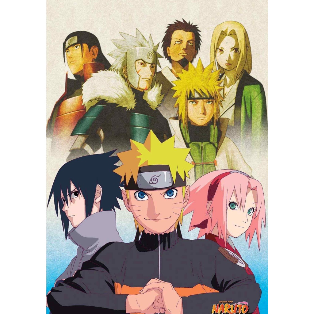Naruto Shippuden Anime Poster A4 Size | Shopee Philippines