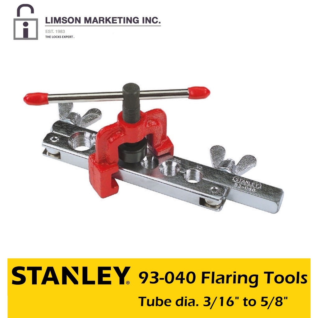 Stanley 93-040 Flaring Tool set 3/16" to 5/8" | Shopee Philippines