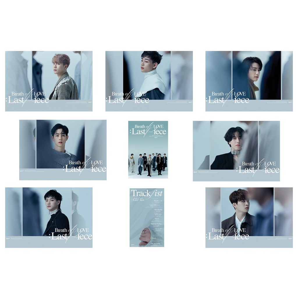 GOT7 Poster / GOT7 Posters / Breath of Love: Last Piece Part 1 Concept ...