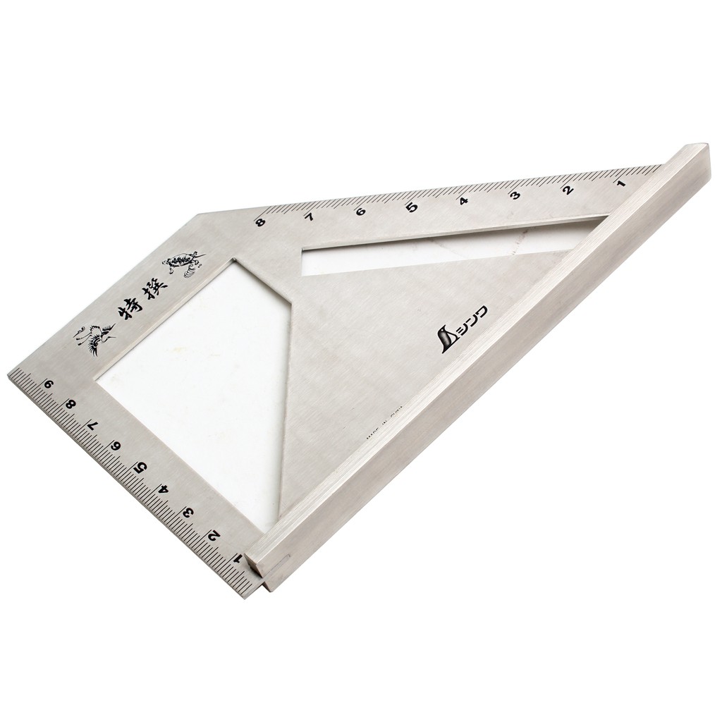 Shinwa Right Angle Measuring Scales Woodworking Tool 45 90 Degree JAPAN ...